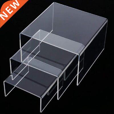 Acrylic Display Risers 1 Set of 3 Size Steps Acrylic