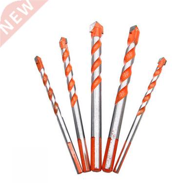 5 Pieces Ceramic Tile Drill Bits Sets 6/8/10/12mm Hard Alloy