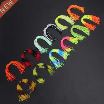 12 Bundles 50 Strands Silicone Skirts PVC silicone thread