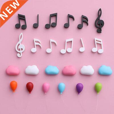 6pcs/Set Fridge Magnets Creative Musical Notes Magnet Refrig