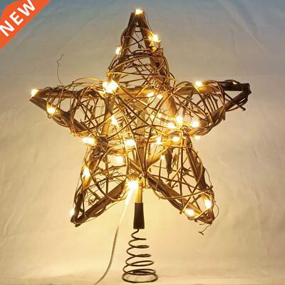 Christmas Tree Vine Star Decorative Lighting USB Copper Wire