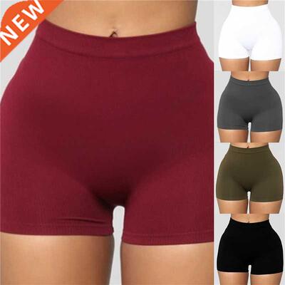 Summer Hot Women Casual Hgh Elastc Wast Tght Ftness Sl
