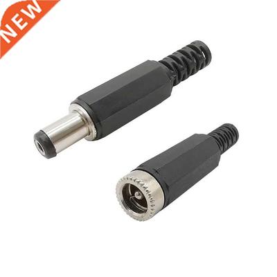 5/10Pairs 5.5 x 2.1mm DC Power Male Female Jack Socket Conne
