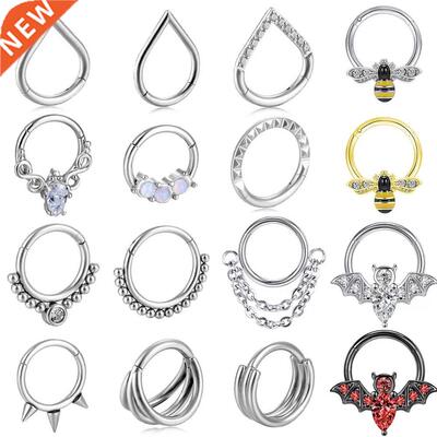Bee Nose Piercing Ring Nase Septum Piercing Ring Titanium St