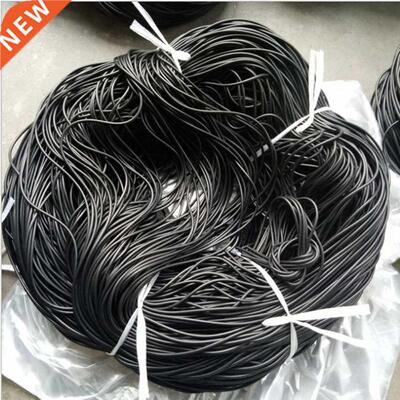 Round Sponge Cord Black Foam EPDM Rubber Gasket Trim Seal Di