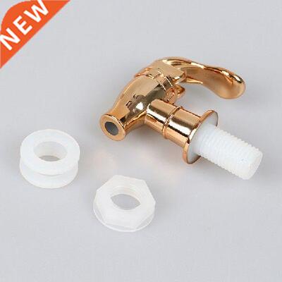 1Set Glass Wine Bottle Faucet Jar Wine Barrel Water Tank