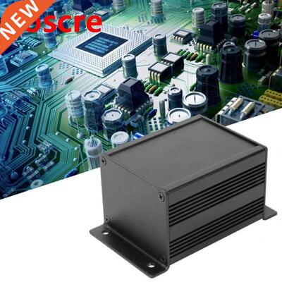 Sand Black Extruded Aluminum Enclosures waterproof PCB Instr