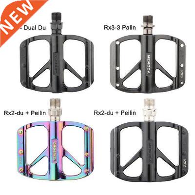 MEROCA Mountain Bike Aluminum Alloy Pedals Anti-Slip DU