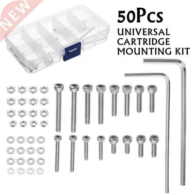 50pcs/set M2.5 Universal Turntable Headshell Cartridge Mount