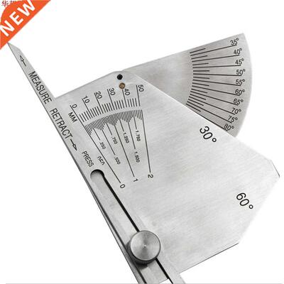 Stainless Steel Welding Gauge Inspection Ulnar Test Ruler We