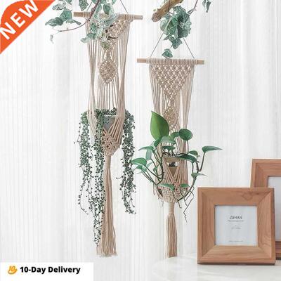 Big Macrame Hanging Planter Hanging Pot Plant Pot Macrame Pl