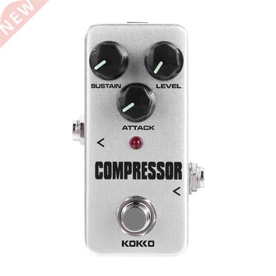 Portable Guitar Effect Pedal Compressor Booster Distortion O