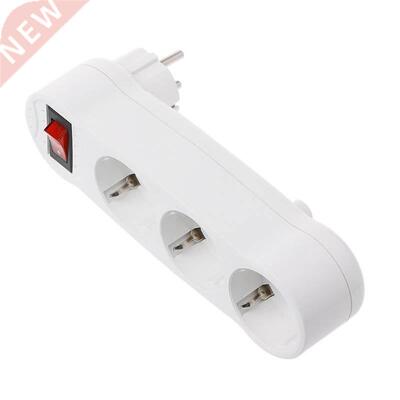 16A European Type Conversion Plug 1 TO 3 Way EU Standard Pow