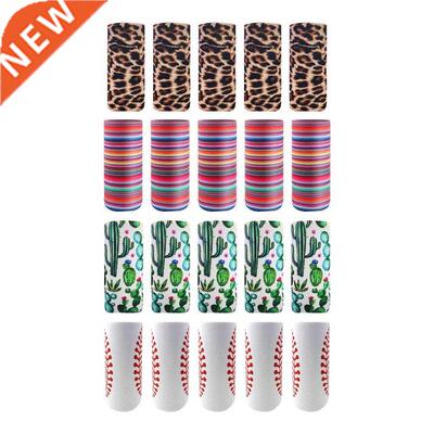 5Pcs Bottle Cooler Cover mm Thickness Foldable 11oz for Tal