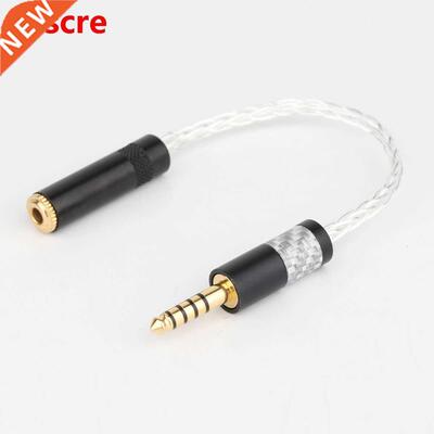 HIFI 4.4MM Balanced Headphone Adapter Audio Cable 4.4 to .5