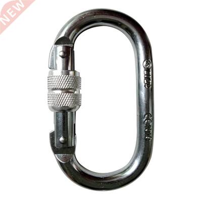 Portable Outdoor Mountaineering Hook Rescue Clip O Shape Scr