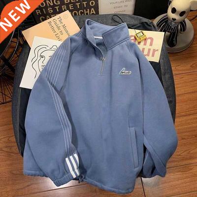 Oversize Zipper high sreet sweatshirt for men women Hong Kon