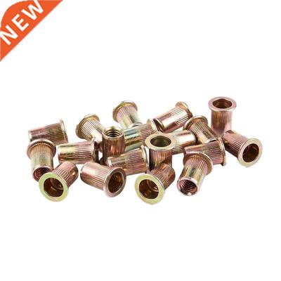 20pcs Flat Head Metric Steel M8 Blind Insert Rivet Nut Rivnu