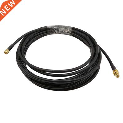 1Pcs SMA Male to SMA Female Bulkhead LMR200 RF Coaxial Conne