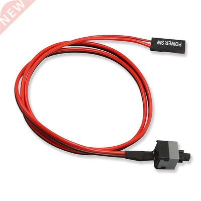 10pcs/lot 50cm Long Power Button Switch Cable for PC Switche