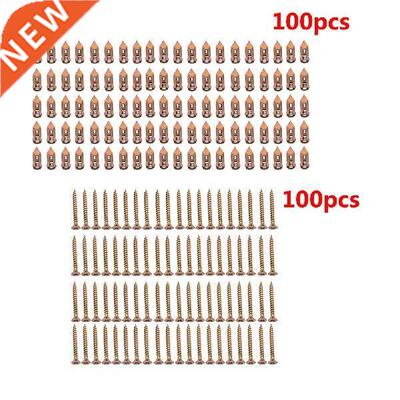 200PCS Hammer in Metal Drywall Anchors 10x0mm with Self