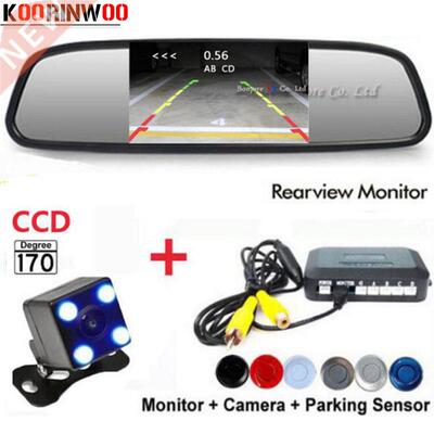 Koorinwoo Visible Car Parking System Reverse Back up 4 Rada