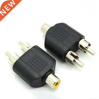 2 RCA Sockets to 3.5MM Female Phono Plug Phono AV Audio Vide