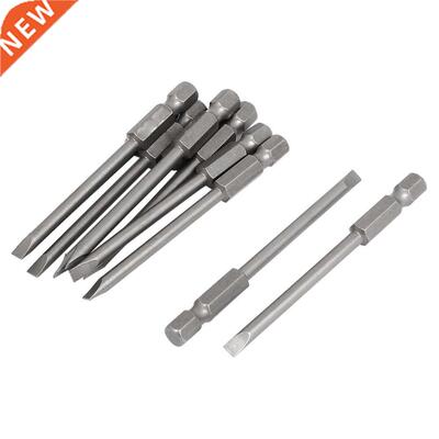 1/4inch Hex Shank 4.0mm Tip Width Slotted Bits 10pcs