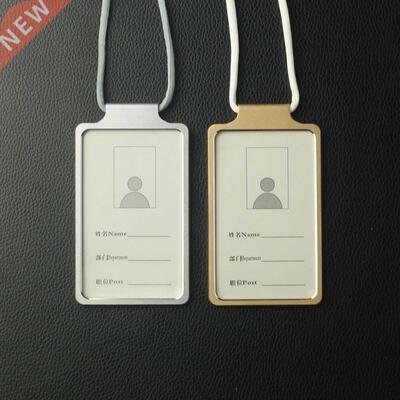 Apple worker IC ID card holder with neck strap in special