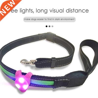 Adjustable Pet Collar Night LED Pendant Safety Flashing Glow