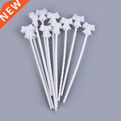 New 10pcs 19cm Automatic Balloon Towbar White Bow-Knot Ball