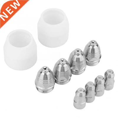 P80 10pcs Electrode Nozzle Plasma Consumable Cutter Torch Si