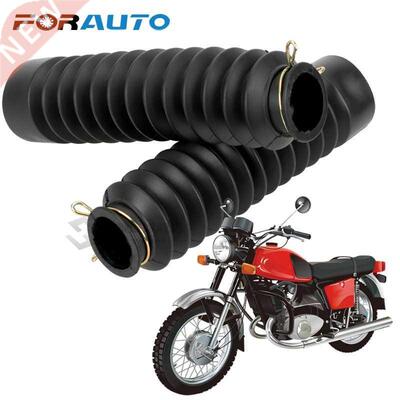 2Pcs Motorcycle Front k Shock Absorber Dust Cover niversal D