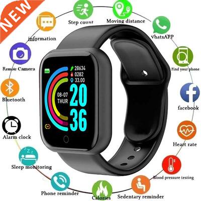 D20 Smart Watch Men Women Heart Rate Blood Pressure Monitor