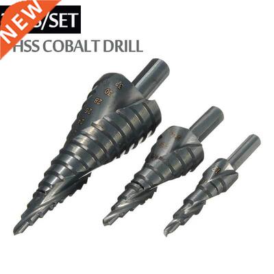 PCS/SET 4-2MM HSS Cobalt Step Stepped Drill Bit Set Nitrog