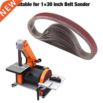 15 Pcs 1X30 Inch Aluminum Oxide Sanding Belts Heavy Duty San