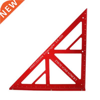 45?° 90?° Aluminum Alloy Triangle Ruler Easy-read La