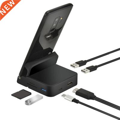 8 In 1 Type C HI-comptible HUB Dock Sttion Phone USB C/3