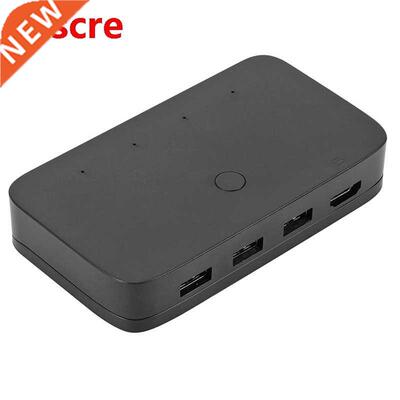 HDMI KVM Switch 4 Port USB HDMI Switcher with Cable 4K x 2K