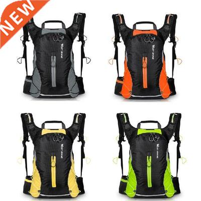 Cyclng Backpack Bkng Daypack wth Reflectve Strpes for