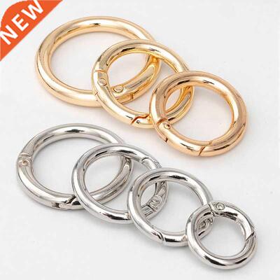 5pcs Metal O Rng Sprng Clasps for  Jewelry Openable Rou