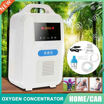 1L/min Oxygen Concentrator Machine Generator Car Home