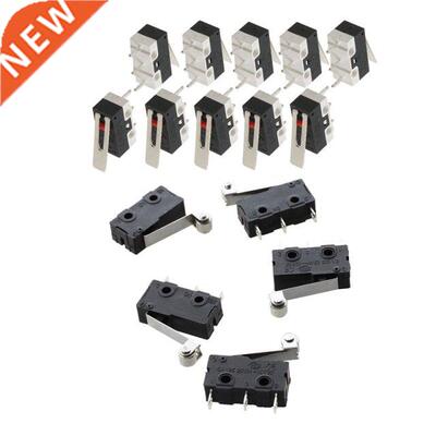 15 Pcs AC 125V 1A SPDT 1NC Momentary Long Hinge Lever Mi