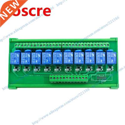 10 channels 18V 10A DIN rail mount Relay Module driver board