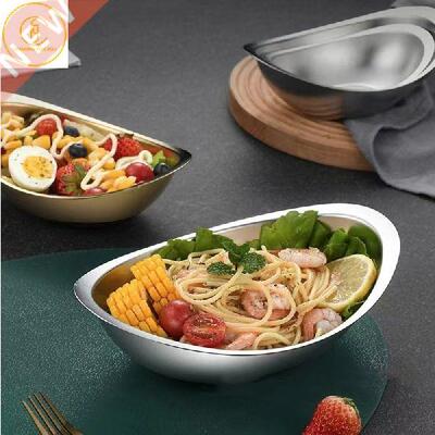 304 Stainless Steel Creative Ingot Bowl Protable Student