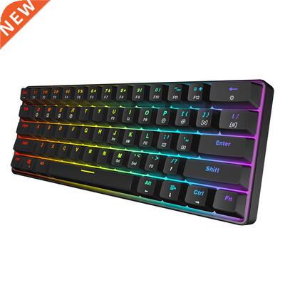 GK61 Swappable 60% RGB Keyboard Customized Kit PCB Mounting