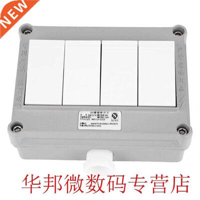 Wall Mount Switch Single/Dual Control Tetrad Anti-Explosion