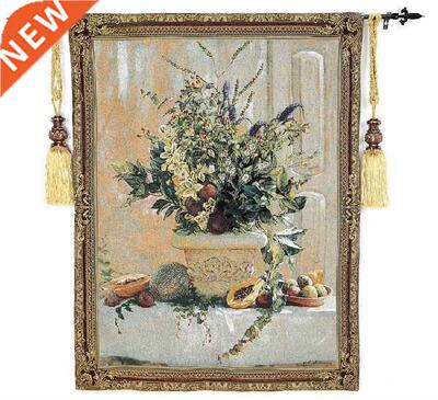 free shipping 100X138cm Belgium Jacquard hangings House