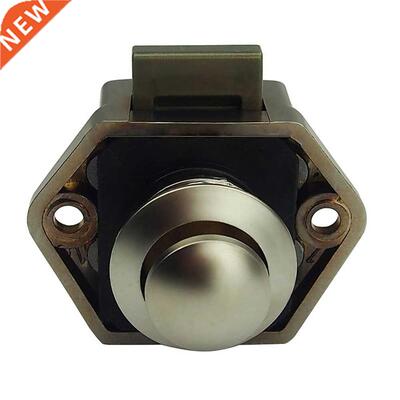 Push Lock Button 20mm Cupboard Door Knob RV Camper Car Motor
