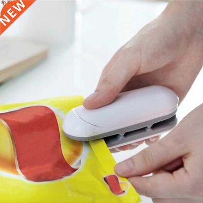 Portable Plastic Snacks Bags Sealing Clip Package Sealing Ma